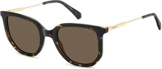 Polaroid Femme, Accessoires, Brun, Taille: 51 MM PLD 4185/S/X 086(Sp) Lunettes de soleil