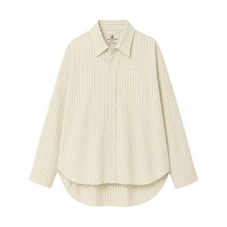 Denimist Sutton Button Front Shirt - - Blouses & Shirts - Damen - Beige - XS