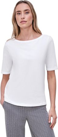 Street One Damen Shirt mit U-Boot-Ausschnitt
