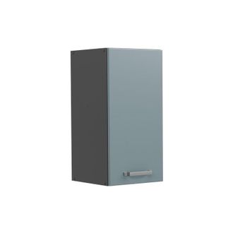 Vicco El&eacute;ment haut de cuisine R-Line, Bleu-gris, 30 cm, Vicco