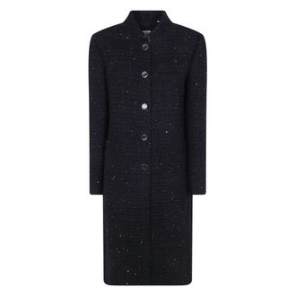 Semicouture Phillis Klassischer Mantel - - Coats - Damen - Schwarzk - S