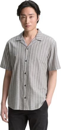 Tom Tailor Herren 1046093 Hemd, 37923-Olive White Stripe, XXL