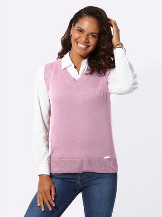 Witt Strickpullover Pullunder &Auml;rmellos Jersey