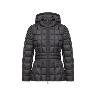 Moncler Engoulevent Square Quilted Hooded Short Down Jacket