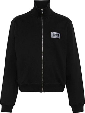 Versace Homme, Sweatshirts et sweats &agrave; capuche, Noir, Taille: L Maglia