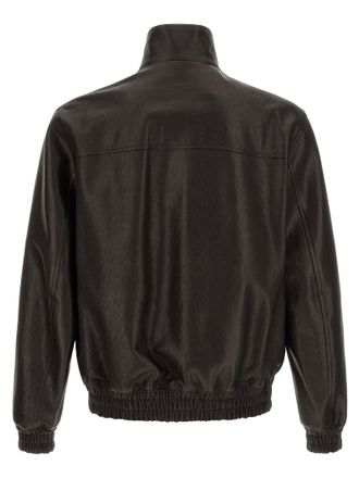 Valentino Garavani Calf Leather Jacket - Black