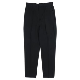 Moschino Femme, Pantalons, Noir, Taille: 36 FR Cropped Pantalons