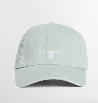 Barbour Cap aus Baumwolle mit Logo-Stickerei in