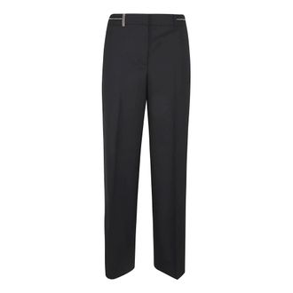 PESERICO Straight Hosen - - Trousers - Damen - Schwarzk - L