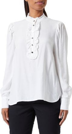 Freequent Womens FQAPRIL-SH Hemd, Off White, XS