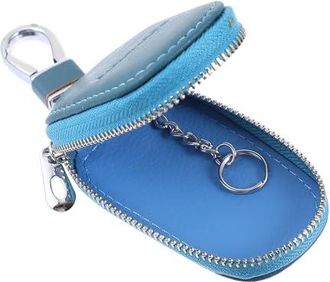 Valiclud Porte-Cl&eacute;s de Voiture Grand Capacit&eacute; Bleu &Eacute;tui &agrave; Cl&eacute;s de V&eacute;hicule R&eacute;sistant Organisateur Pratique pour Cl&eacute;s de Voiture Accessoire de Rangement Int&eacute;rie