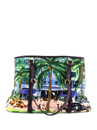 Louis Vuitton Ailleurs Cabas Limited Edition Printed Canvas PM tote bag - Multicolore