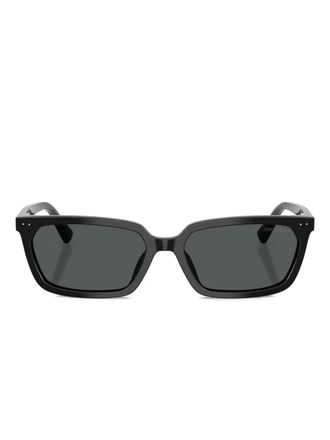 Jimmy Choo Eyewear lunettes de soleil &agrave; monture carr&eacute;e - Noir