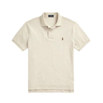 Ralph Lauren Homme, Tops, Beige, Taille: XL Polo Iconique