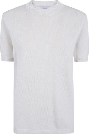 STUDIO NICHOLSON Femme, Tops, Bleu, Taille: 34 FR T-Chemises