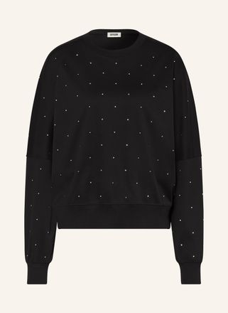 Drykorn Drykorn Sweatshirt Astaria Mit Swarovski Kristallen schwarz