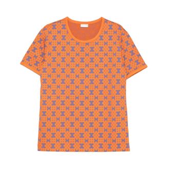Dries Van Noten Homme, Tops, Orange, Taille: XL T-Chemises