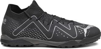 Puma Chaussures de Football Future Match TtSoccer pour Homme, Puma Black Puma Silver, 44.5 EU