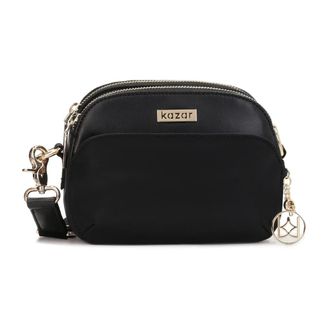 Kazar Damen schwarze Umh&auml;ngetasche - - Bags - Damen - Schwarzk - ONE SIZE