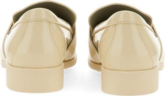 Bottega Veneta Leather Moccasin Loafers - White