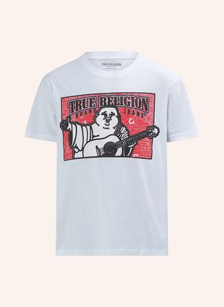 True Religion T-Shirt Paisley weiss
