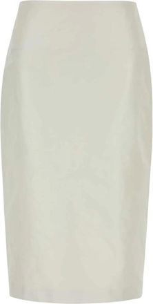 Jil Sander Femme, Jupes, Blanc, Taille: 42 FR Pencil Skirts
