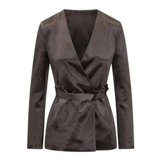 HUGO BOSS Femme, Vestes, Brun, Taille: 42 FR Jia15 Jacket