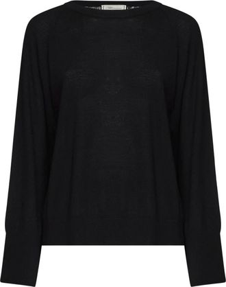 Blumarine Plisse-Pullover - - Knitwear - Damen - Schwarzk - M