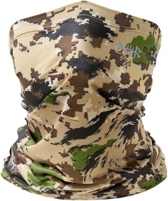 Bassdash Cache-cou multifonction, bandeau bandana, foulard, masque facial UPF 50 +, protection UV multifonction, &eacute;charpe magique, bandeau &eacute;lastique pour l&eacute;quit