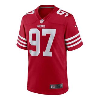 Nike Maillot NFL 49ers Nick Bosa rouge - Homme - Sport - Rouge - Taille: M