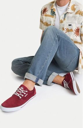 Quiksilver Sneakers aus Stoff CEO-DAYTON-01 Dunkelrot