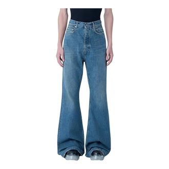 Rick Owens Homme, Jeans, Bleu, Taille: W34 Bolan Bootcut Pants