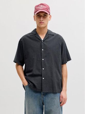 Jack & Jones Jack & Jones Hemd Breeze 12288594 Schwarz Relaxed Fit