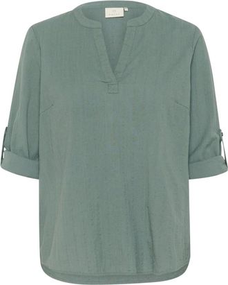 Kaffe Femme, Blouses et Chemises, Vert, Taille: 36 FR Blouses