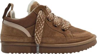 Jack Wills Snug Sneaker f&uuml;r Damen, Wildleder (Hellbraun)