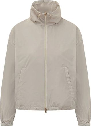 Herno Femme, Vestes, Gris, Taille: 40 FR Veste Courte &agrave; Col Montant