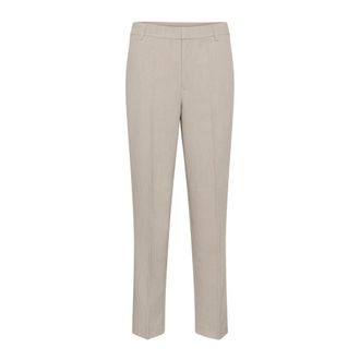 Kaffe Femme, Pantalons, Gris, Taille: 42 FR Kasakura Zipper Pants