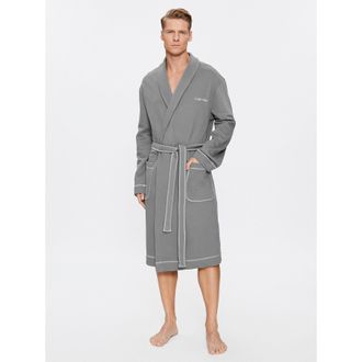 Calvin Klein Underwear Bademantel 000NM2504E Grau
