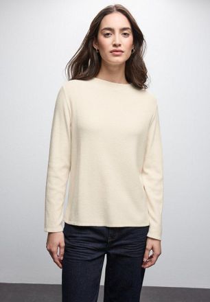 Street One Strickpullover aus softem Materialmix