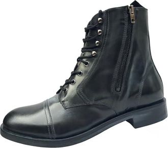 Diesel D-Serberhus DBB Bottes pour homme Aspect us&eacute; Noir m&eacute;tallis&eacute; (numeric_43), Noir gris m&eacute;tallis&eacute;, 43 EU