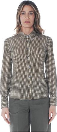 Caliban Femme, Blouses et Chemises, Multicolore, Taille: 36 FR Camicia fantasia