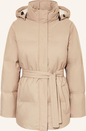 BRGN Brgn Daunenmantel Nysne Mit Abnehmbarer Kapuze beige