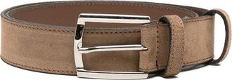 Eraldo Suede Buckle-fastening Belt