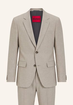 HUGO BOSS Hugo Business Anzug Henry-getlin253x Slim Fit braun