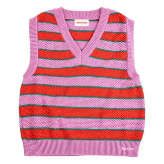Bobo Choses Gilet Rayures Coton Bio Bobo Choses