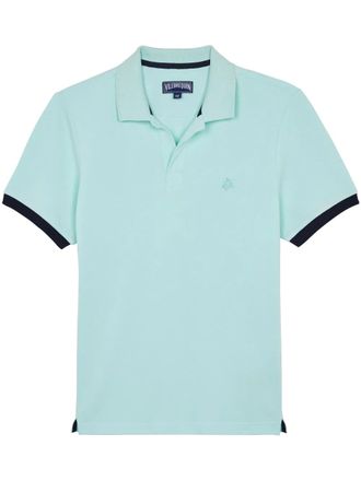 Vilebrequin Besticktes Poloshirt - Blau