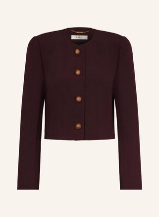 Chlo&eacute; Kastenjacke rot