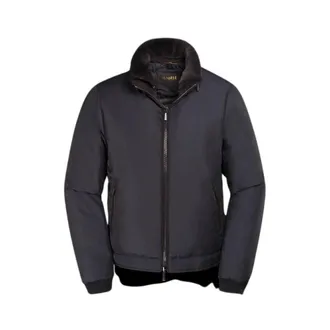 Moorer Homme, Vestes, Bleu, Taille: 3XL Blouson Bomber en duvet doie iridescent