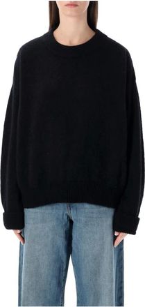 American Vintage Femme, Pulls, Noir, Taille: 40/42 FR Vitow Sweater