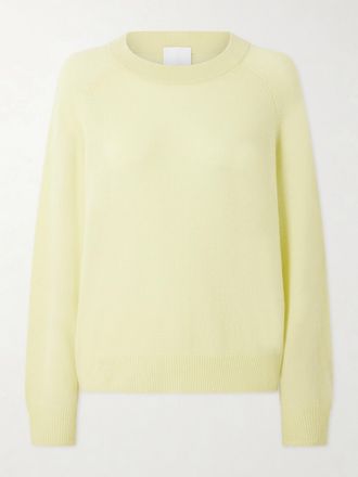 Allude Kaschmirpullover - Gelb